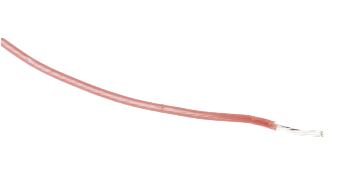 Fils de câblage RS PRO BS3G210, 0,12 mm², Marron, 26 AWG, 100m, 300 V | RS