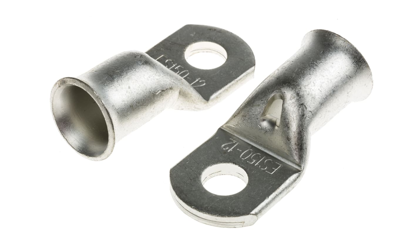 RS PRO Uninsulated Ring Terminal, 12mm Stud Size, 150mm² to 150mm² Wire ...
