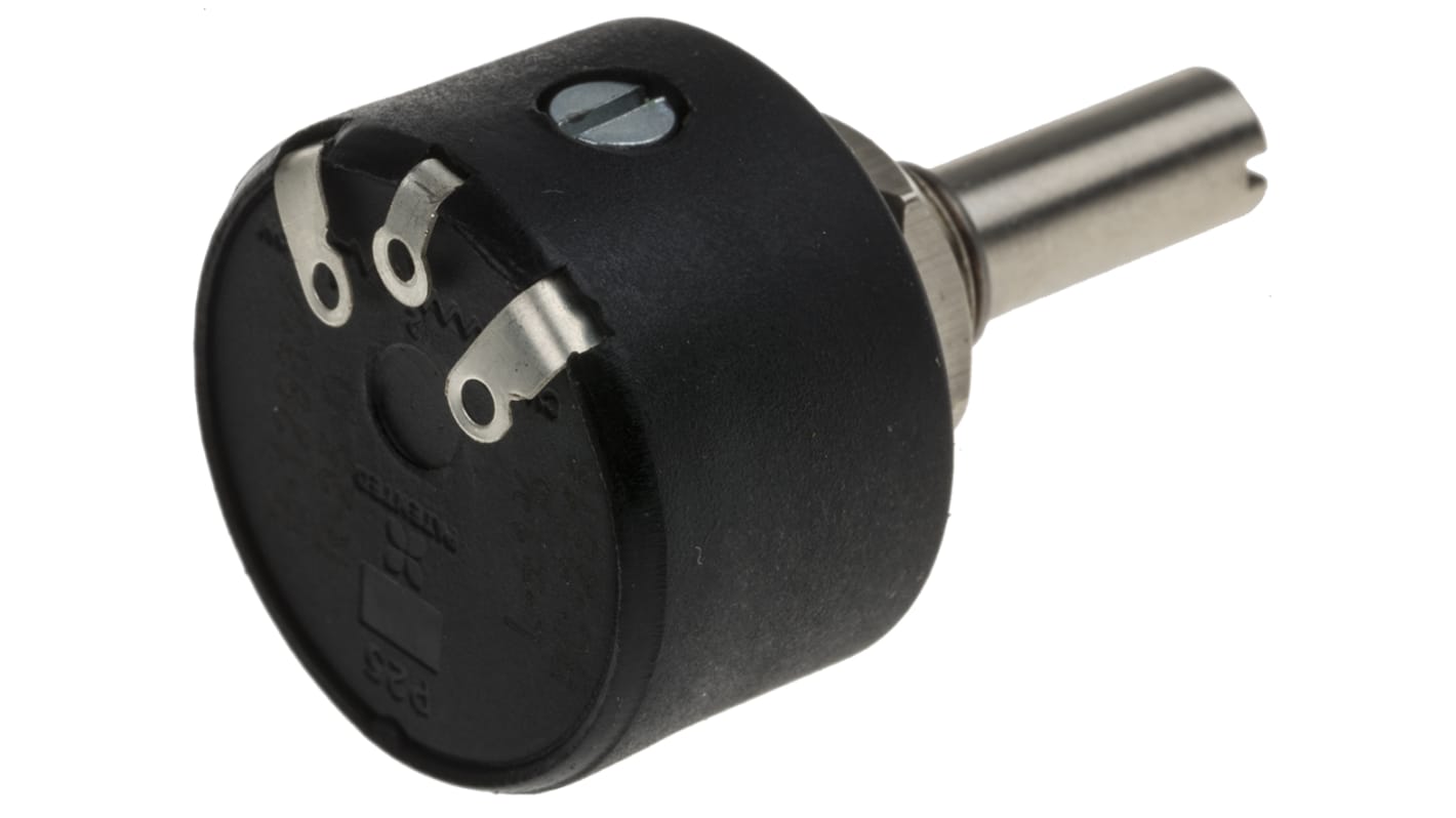 RS PRO 25Ω Wirewound Potentiometer Panel Mount | RS