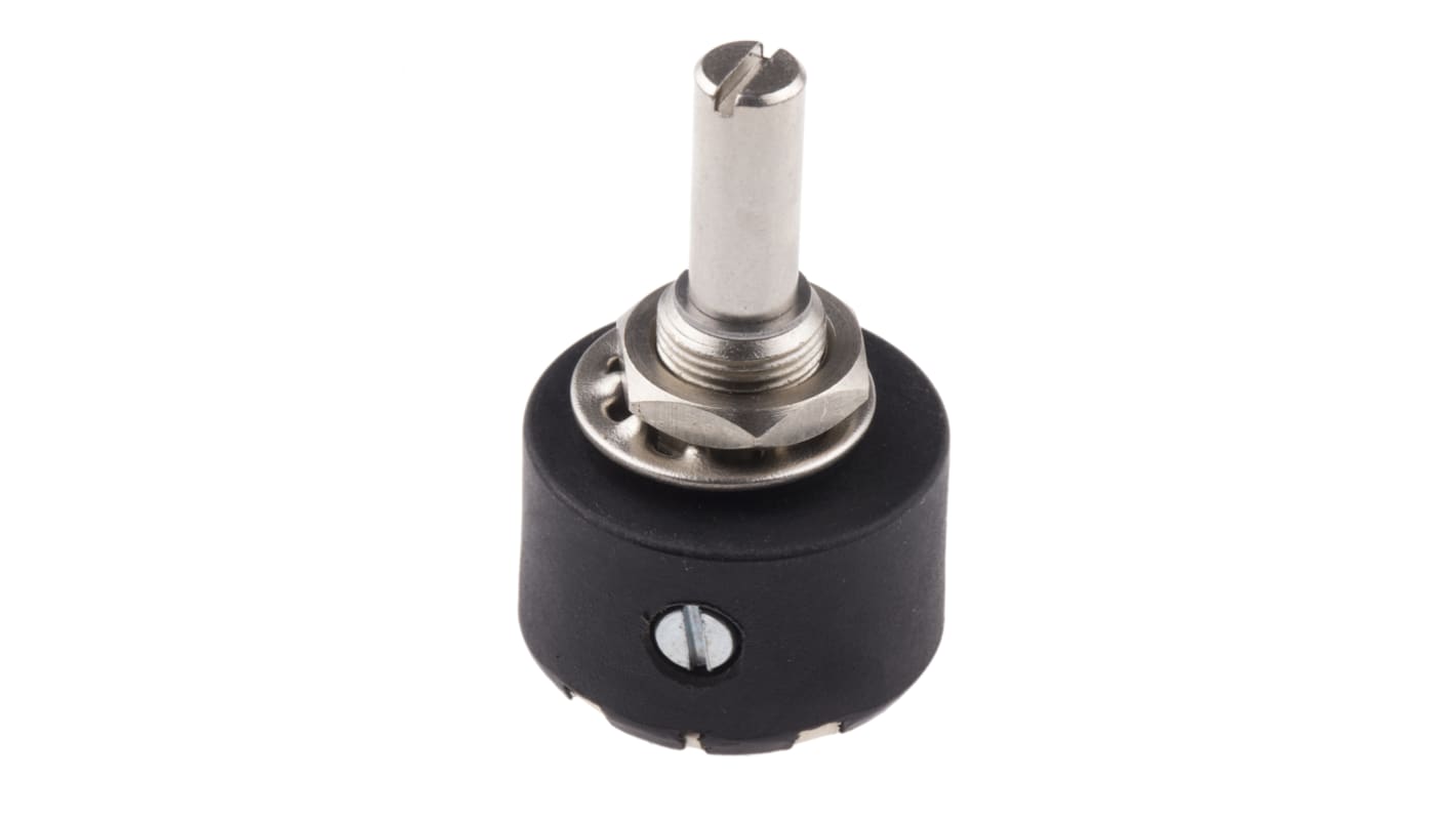 RS PRO 100Ω Rotary Potentiometer 1-Gang Panel Mount | RS