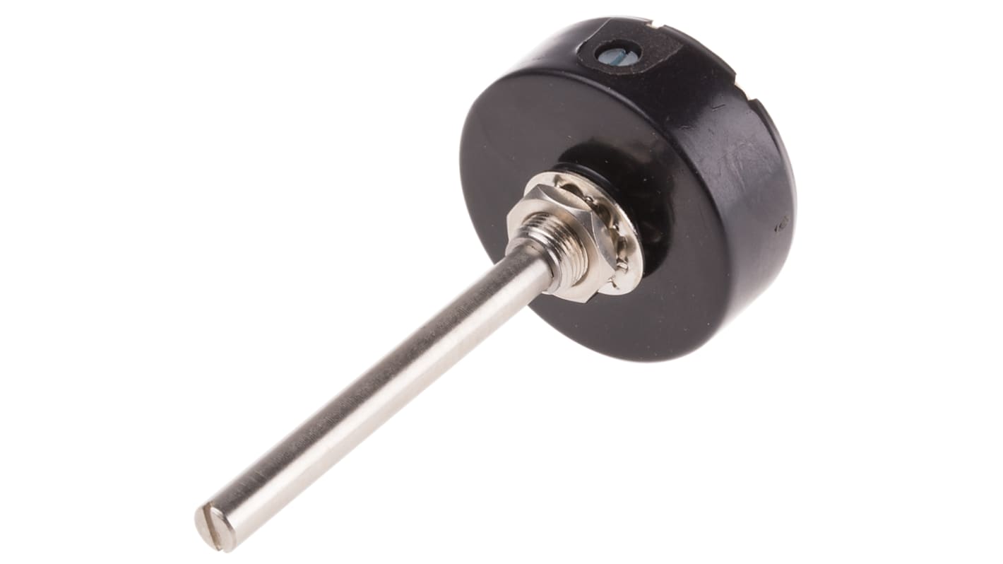 RS PRO 10kΩ Rotary Potentiometer 1-Gang Panel Mount | RS