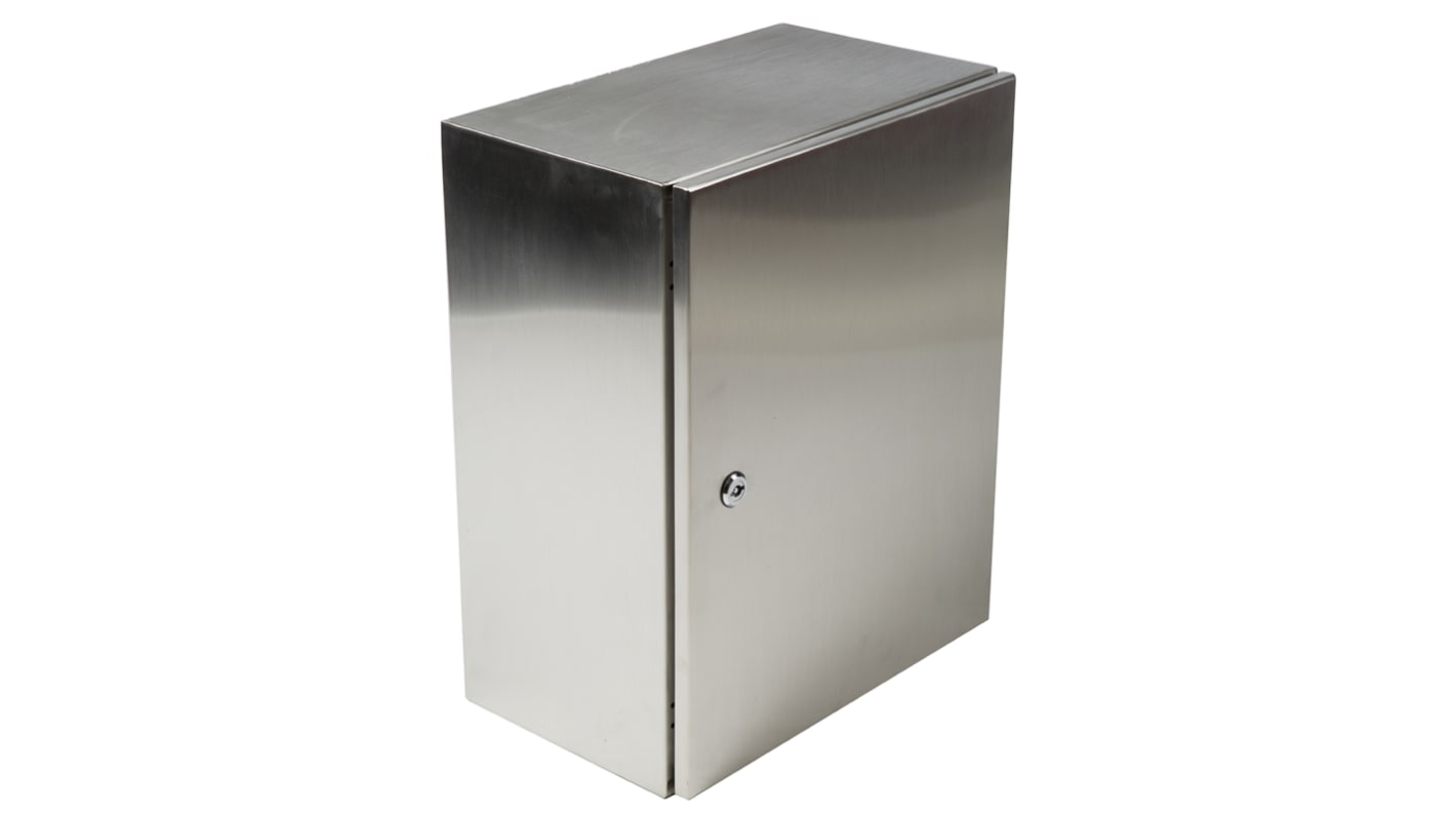 RS PRO 304 Stainless Steel Wall Box, IP66, 360 mm x 240 mm x 150mm | RS