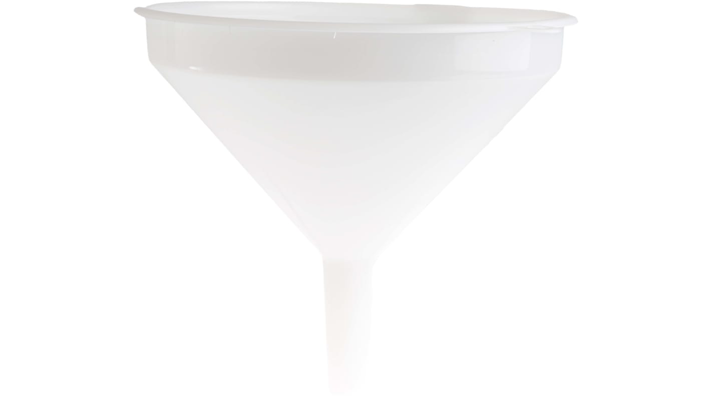 RS PRO HDPE Industrial Funnel, With 245mm Funnel Diameter, 24mm Stem ...