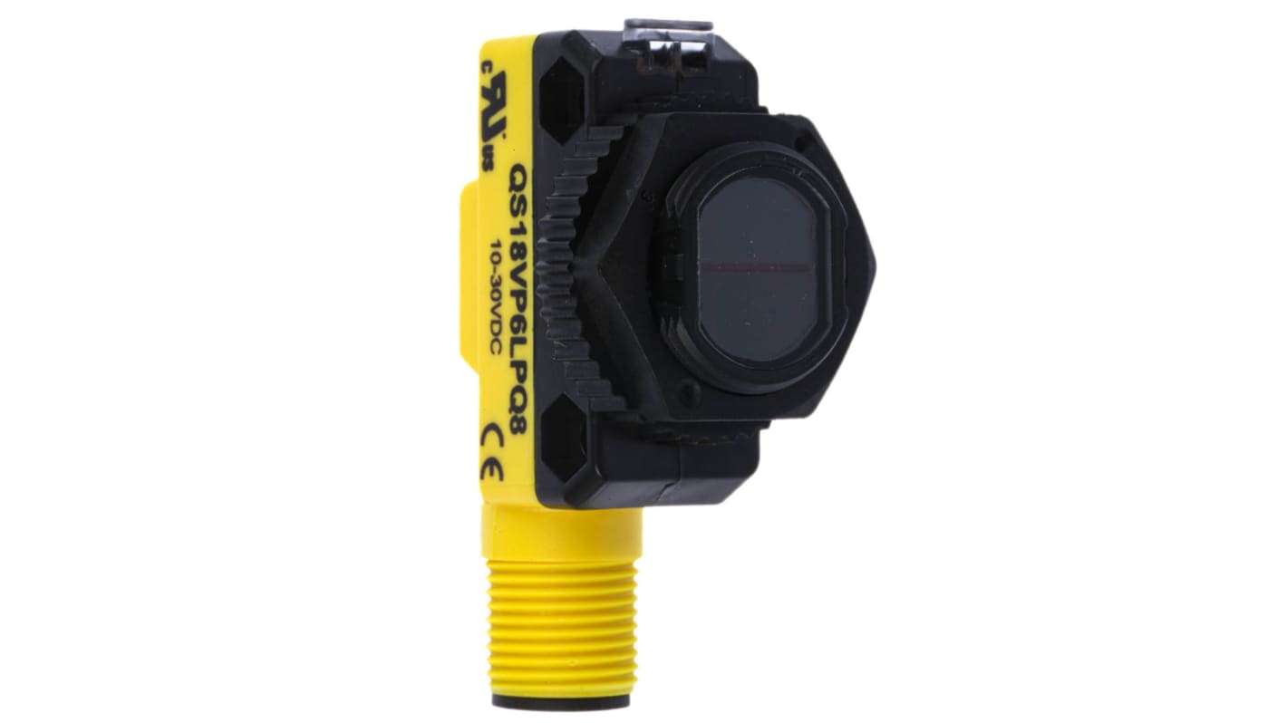 QS18VP6LPQ8 | Banner Retroreflective Photoelectric Sensor, Barrel ...