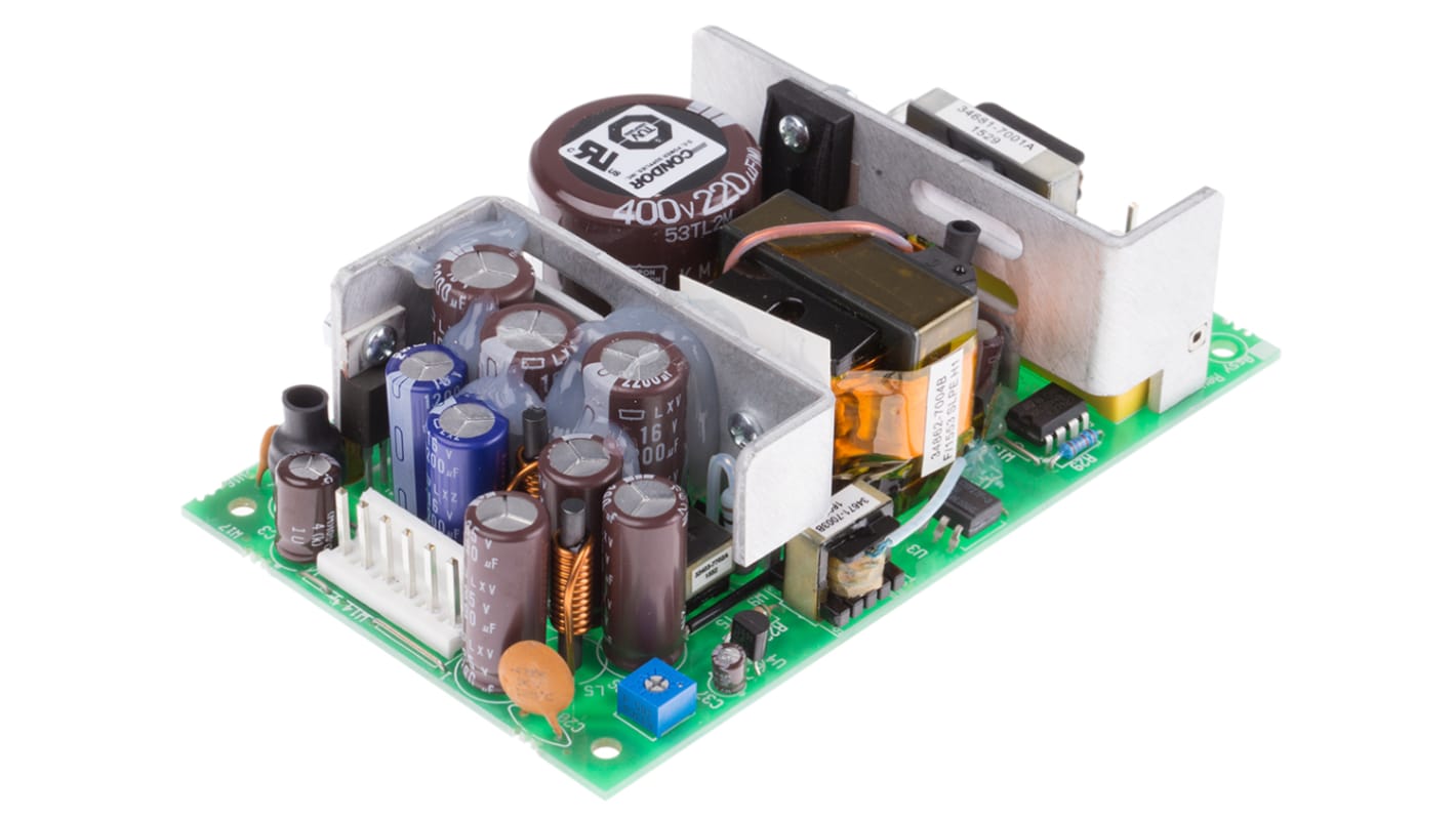 SL POWER CONDOR Switching Power Supply, GLC65EG, 5 V dc, 12 V dc, 24 V ...