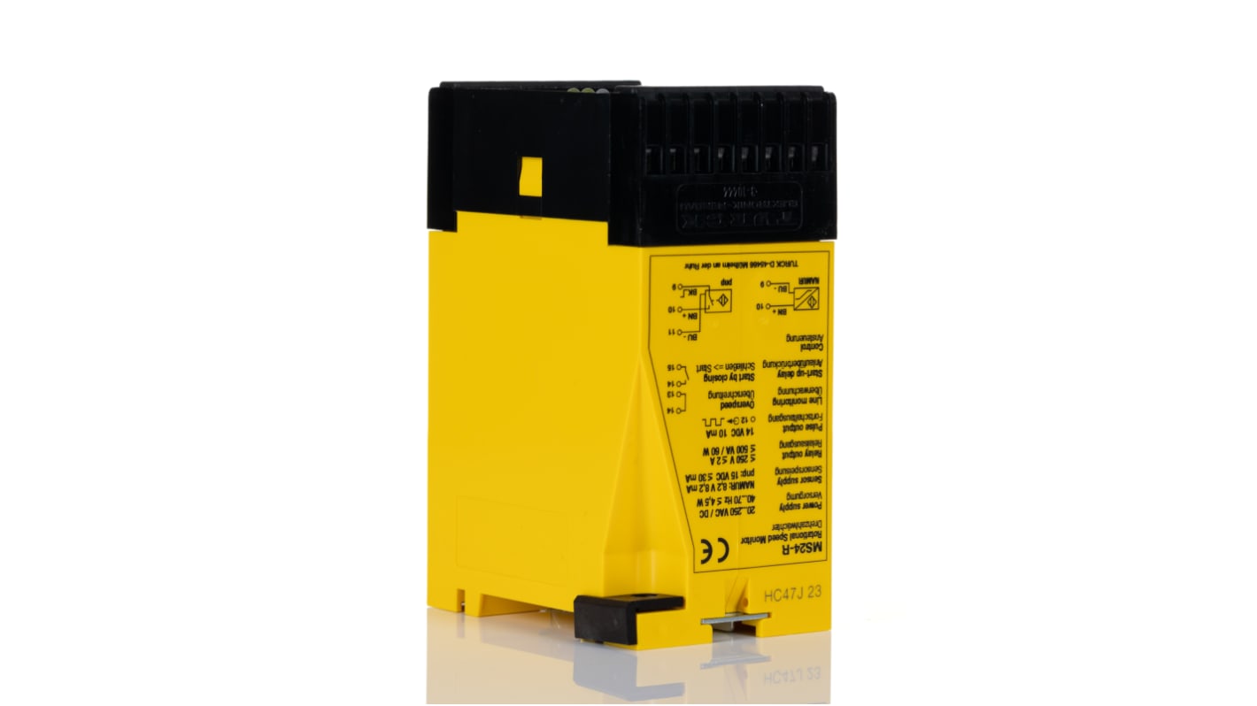 Turck Speed Monitoring Relay, DPDT, DIN Rail | RS