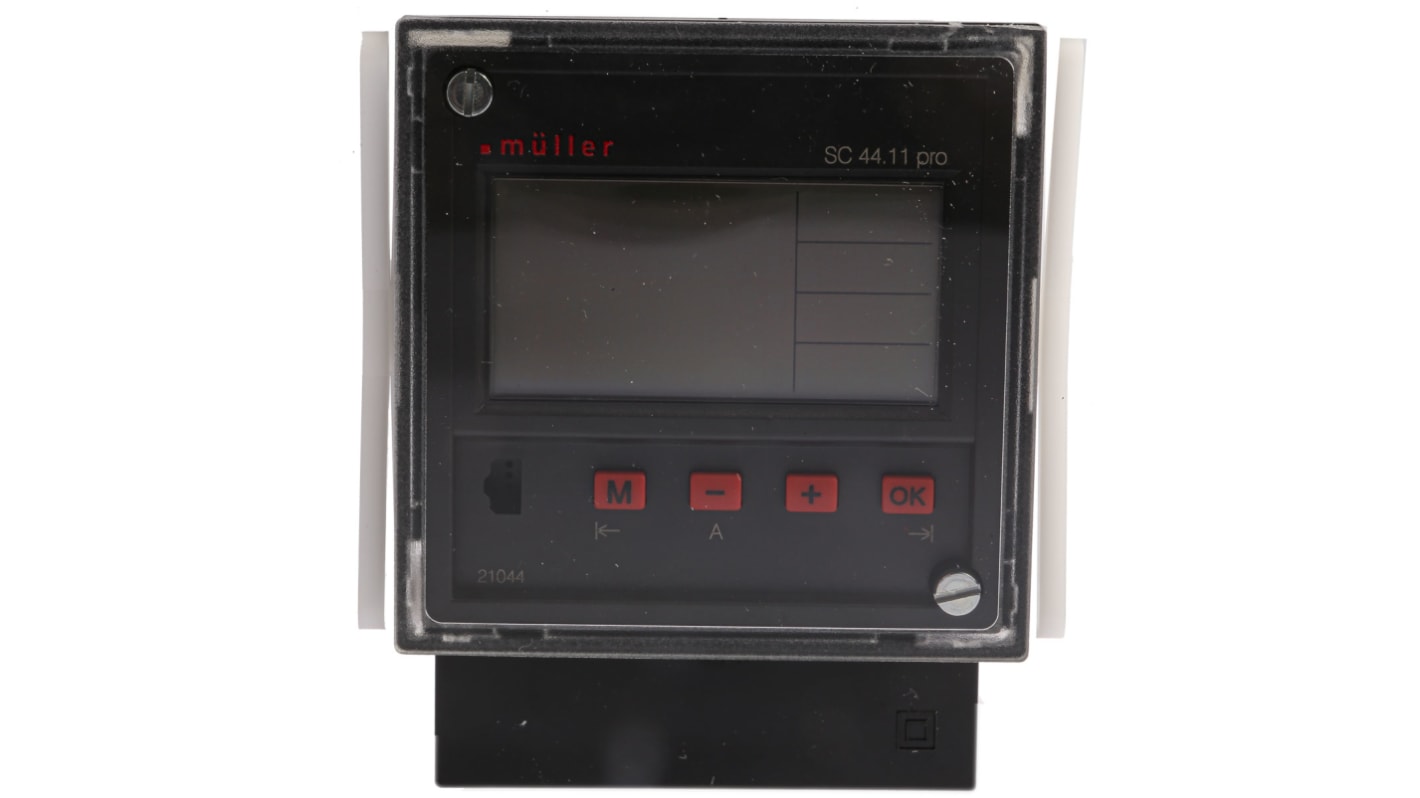 SC 44.11 PRO4 115V | Muller Digital Time Switch 115 V ac, 1-Channel | RS
