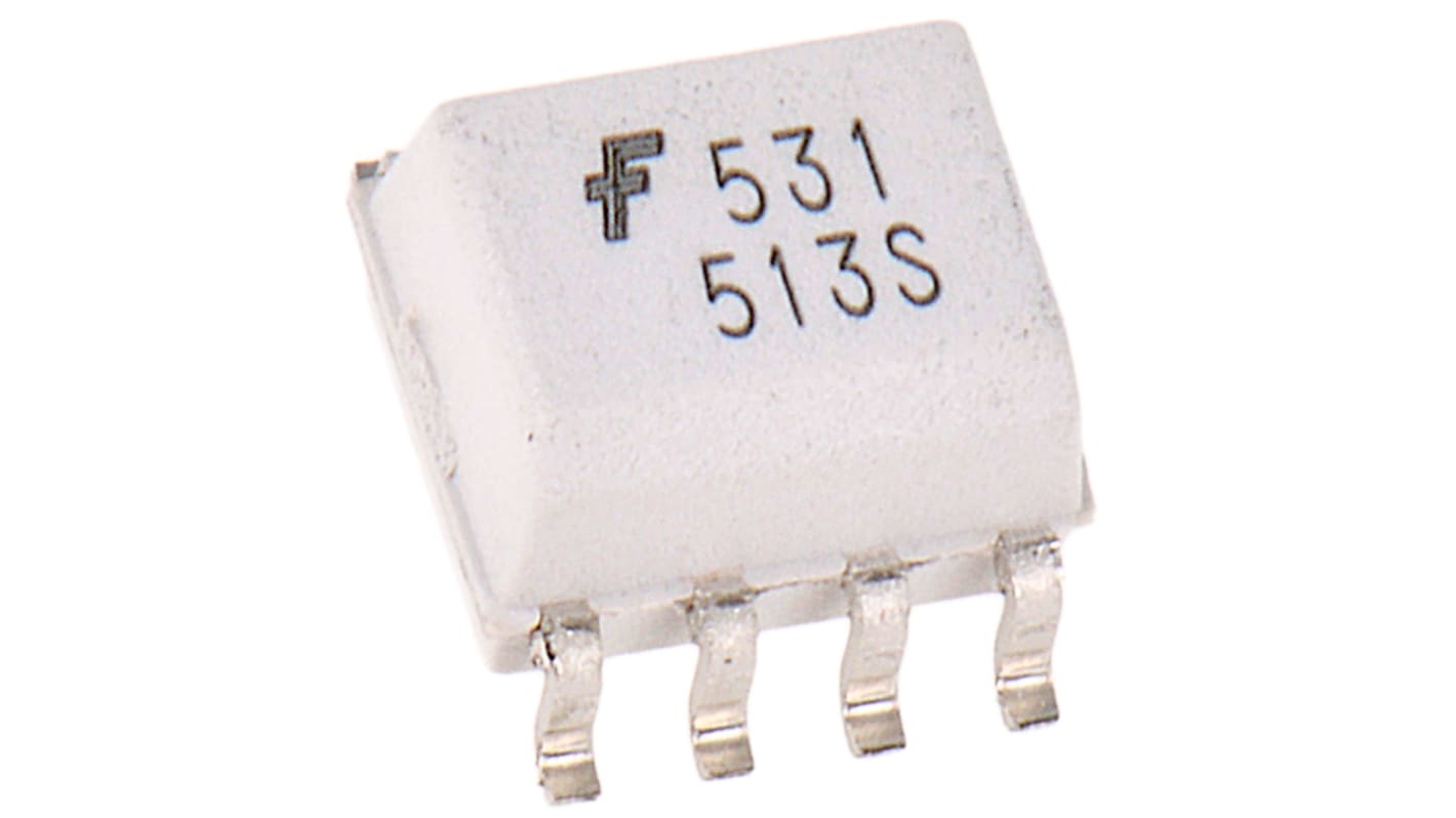 onsemi, HCPL0531R2 DC Input Transistor Output Dual Optocoupler, Surface Mount, 8-Pin SOIC | RS