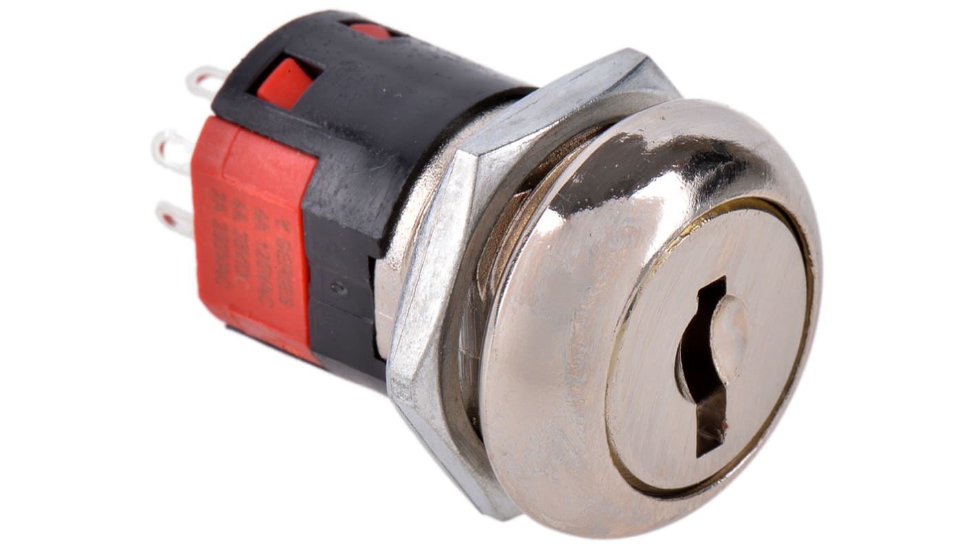 Y100AB2C203NQ | Key Switch, SP4T, 4 A 4-Way Flat-Key | RS