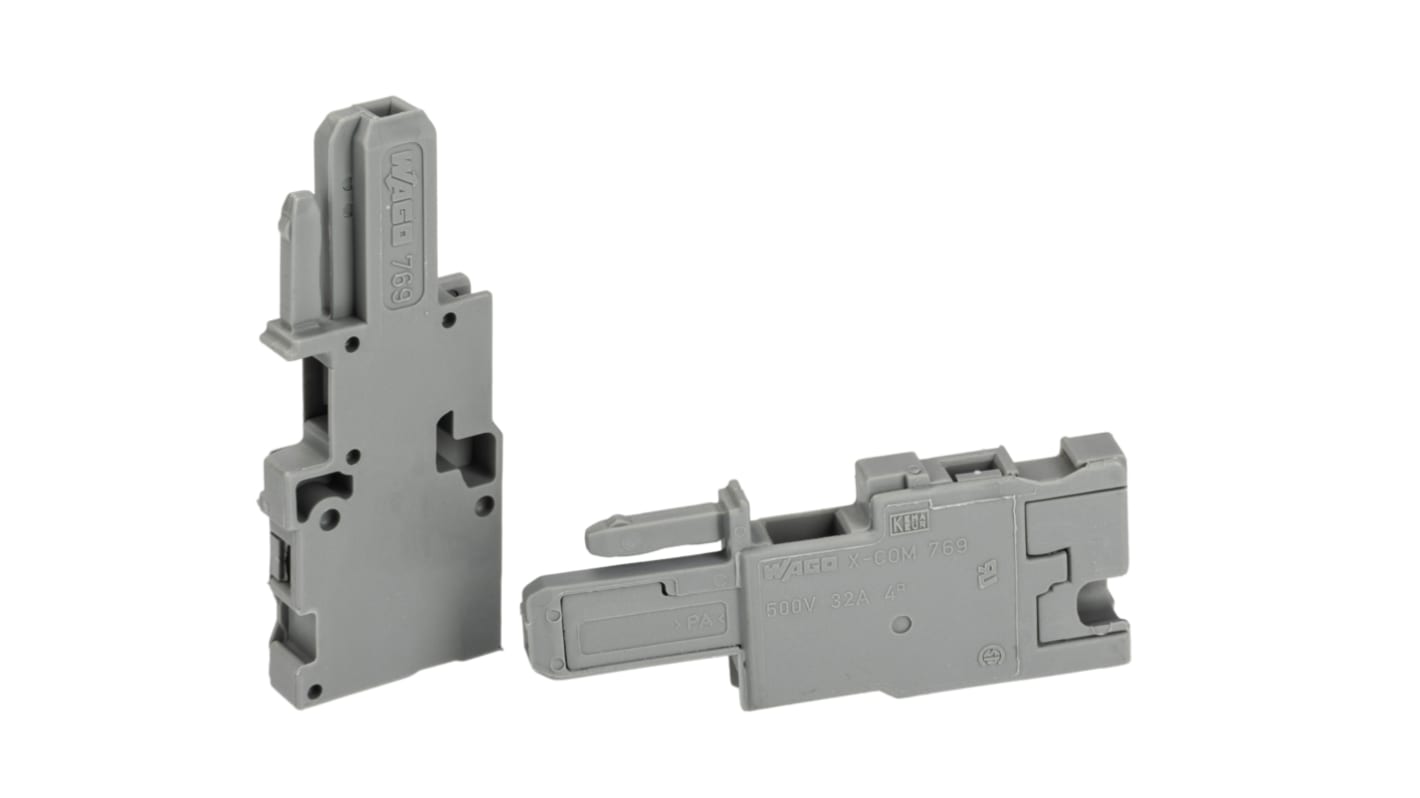 769-101 | Wago 769 Series Female Plug, 1 Pole for Use with X-COM System 769 Series | RS