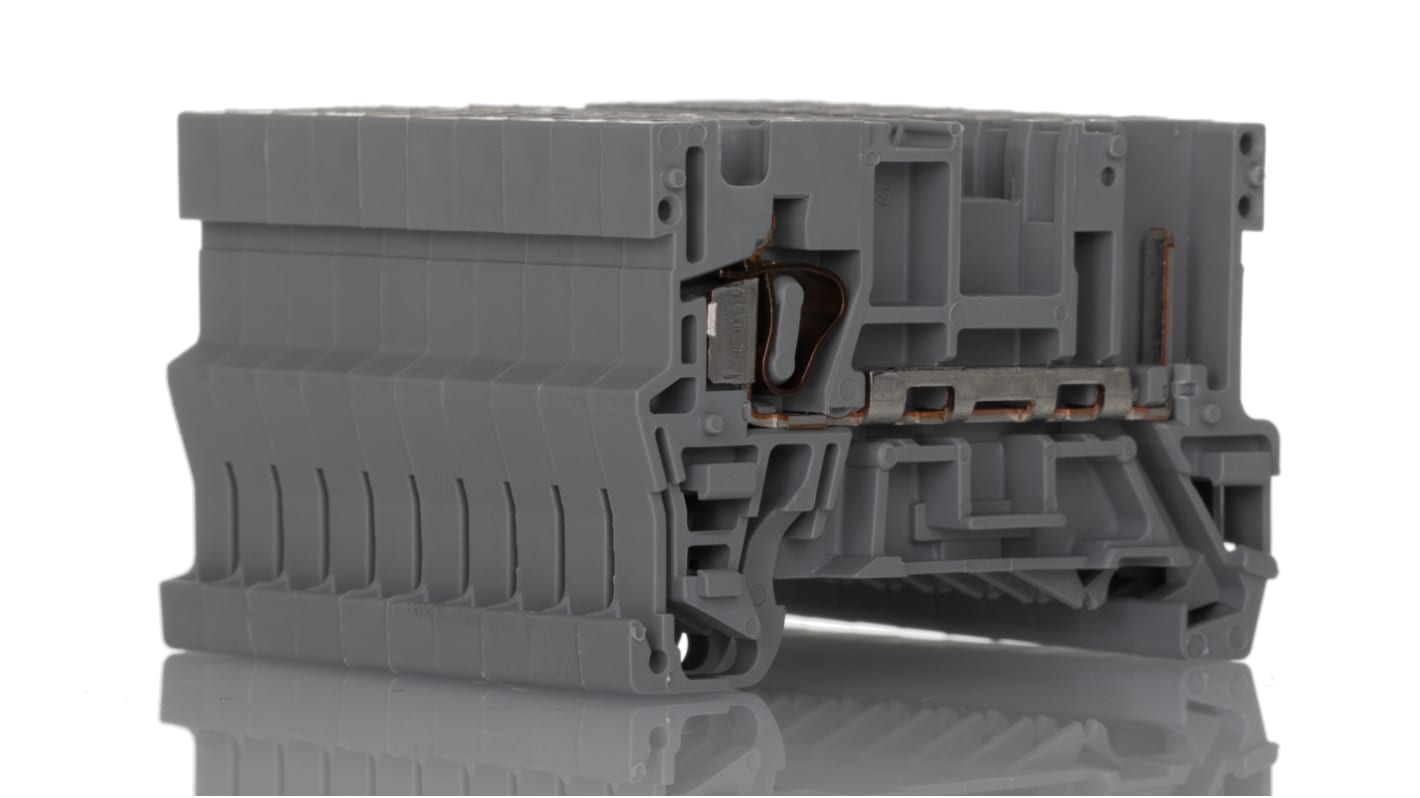 769-176 | Wago 769 Series Grey Carrier Terminal Block, 4mm², Single ...