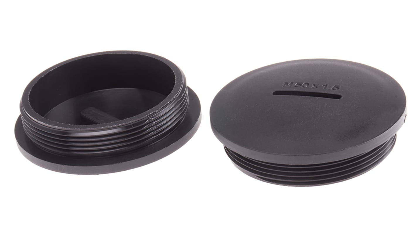 RS PRO Blanking Plug, M50, 49.9mm Hole Diameter, Nylon 66, 55.5mm ...