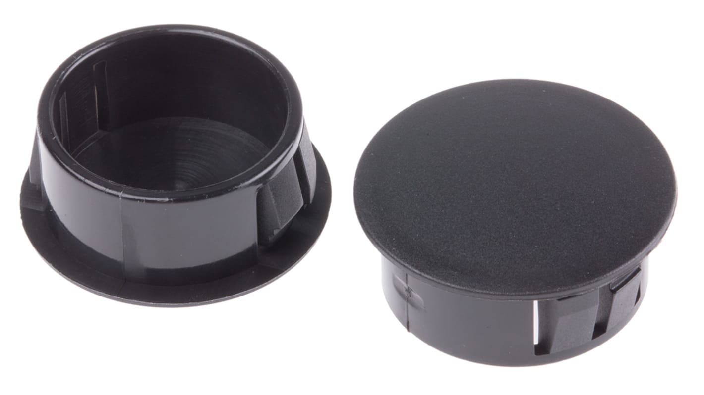 RS PRO Blanking Plug, 22.2mm Hole Diameter, Nylon 66, 25.8mm Diameter ...