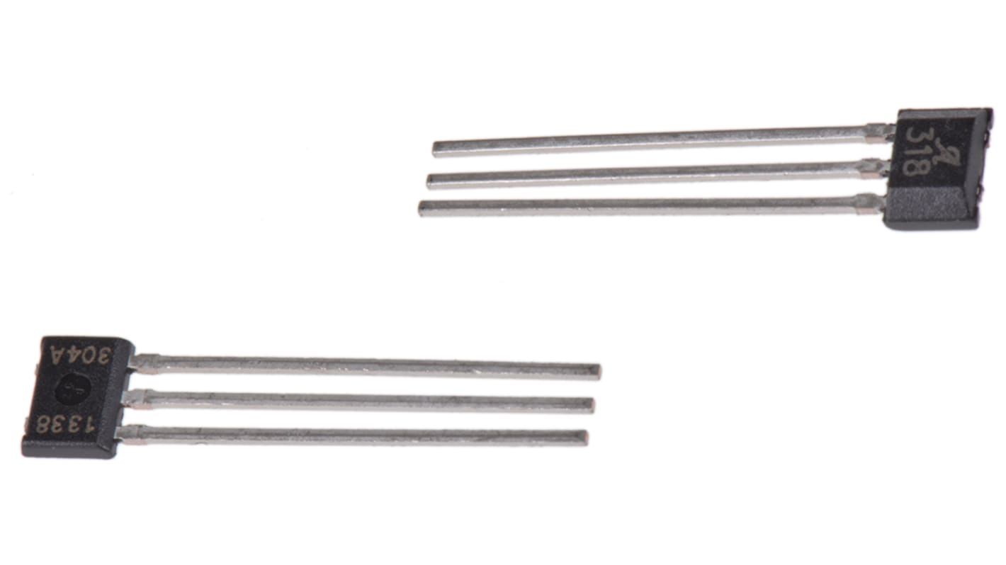 A1318LUA-2-T | Allegro Microsystems Through Hole Hall Effect Sensor, SIP, 3-Pin | RS