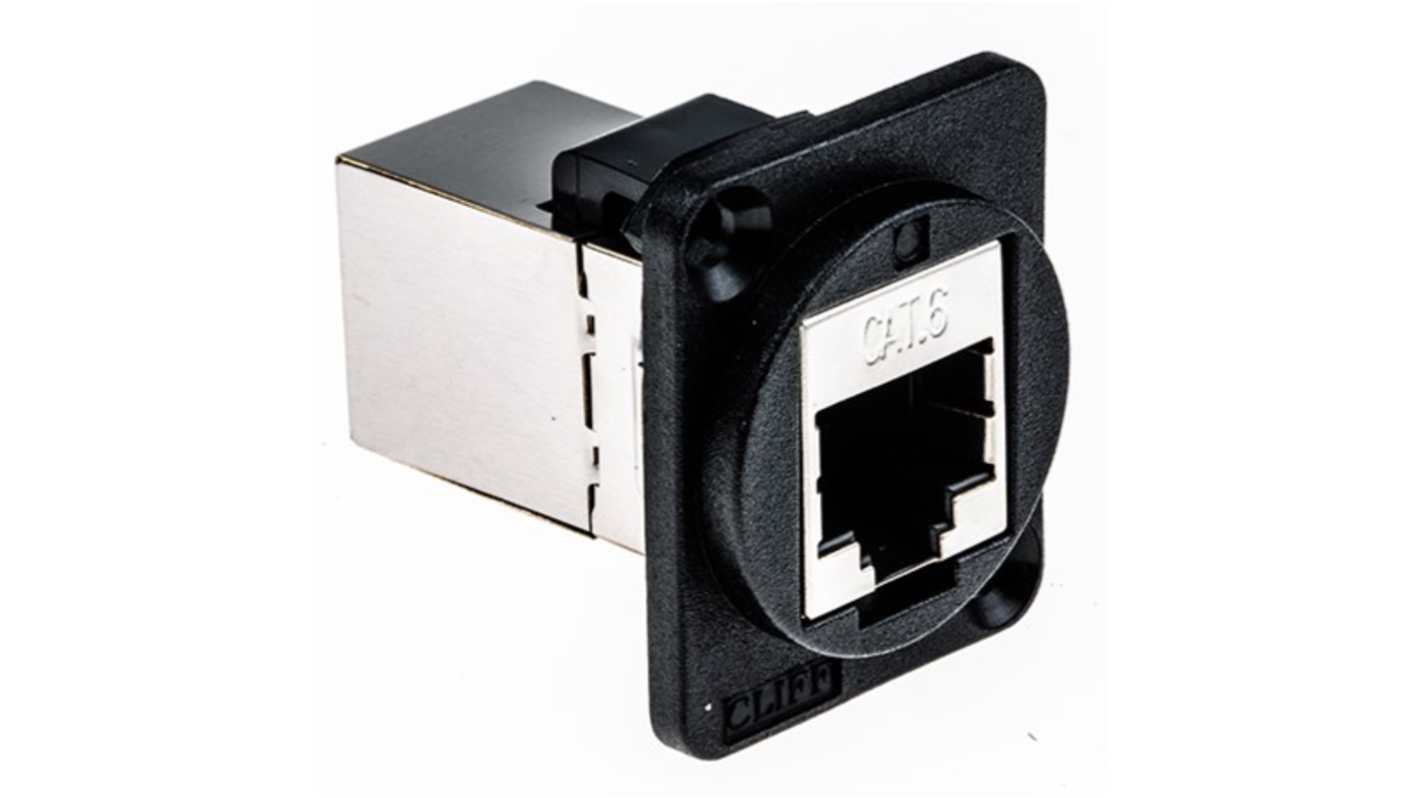 RS PRO RJ45 Coupler, Cat6, Shielded | RS