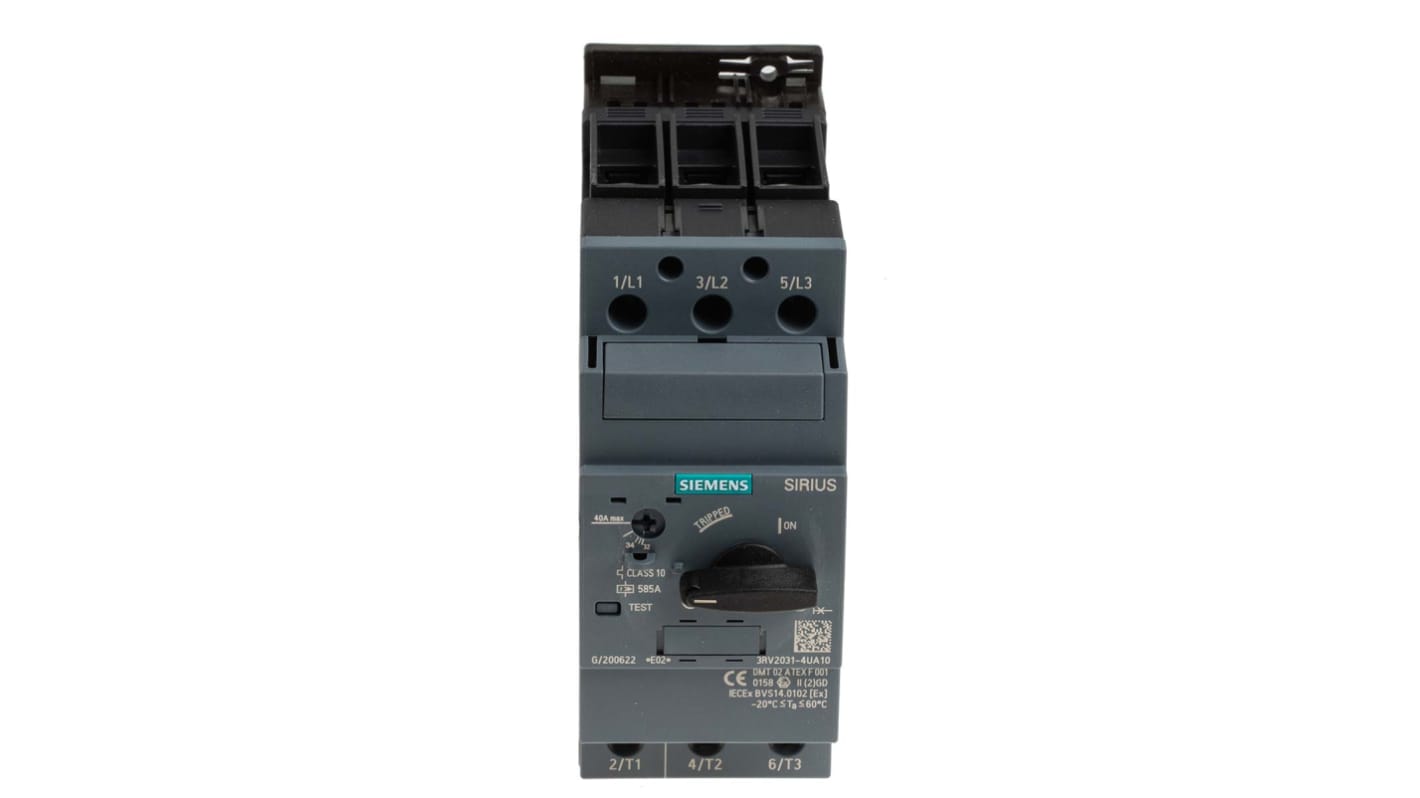 3RV2031-4UA10 | Siemens 32 → 40 A SIRIUS Motor Protection Circuit ...