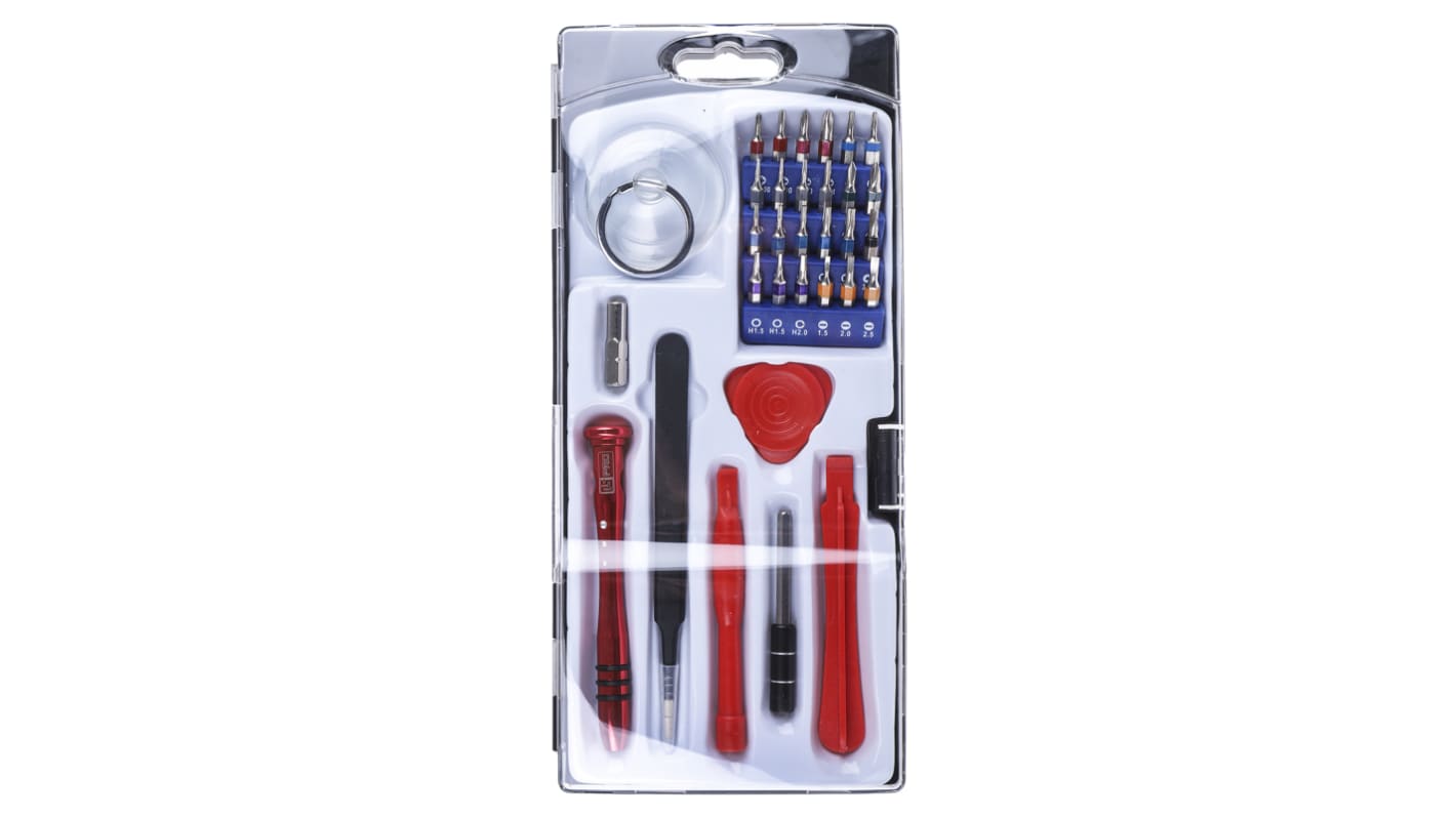 RS PRO 32 Piece Phone Repair Tool Kit with Case | RS