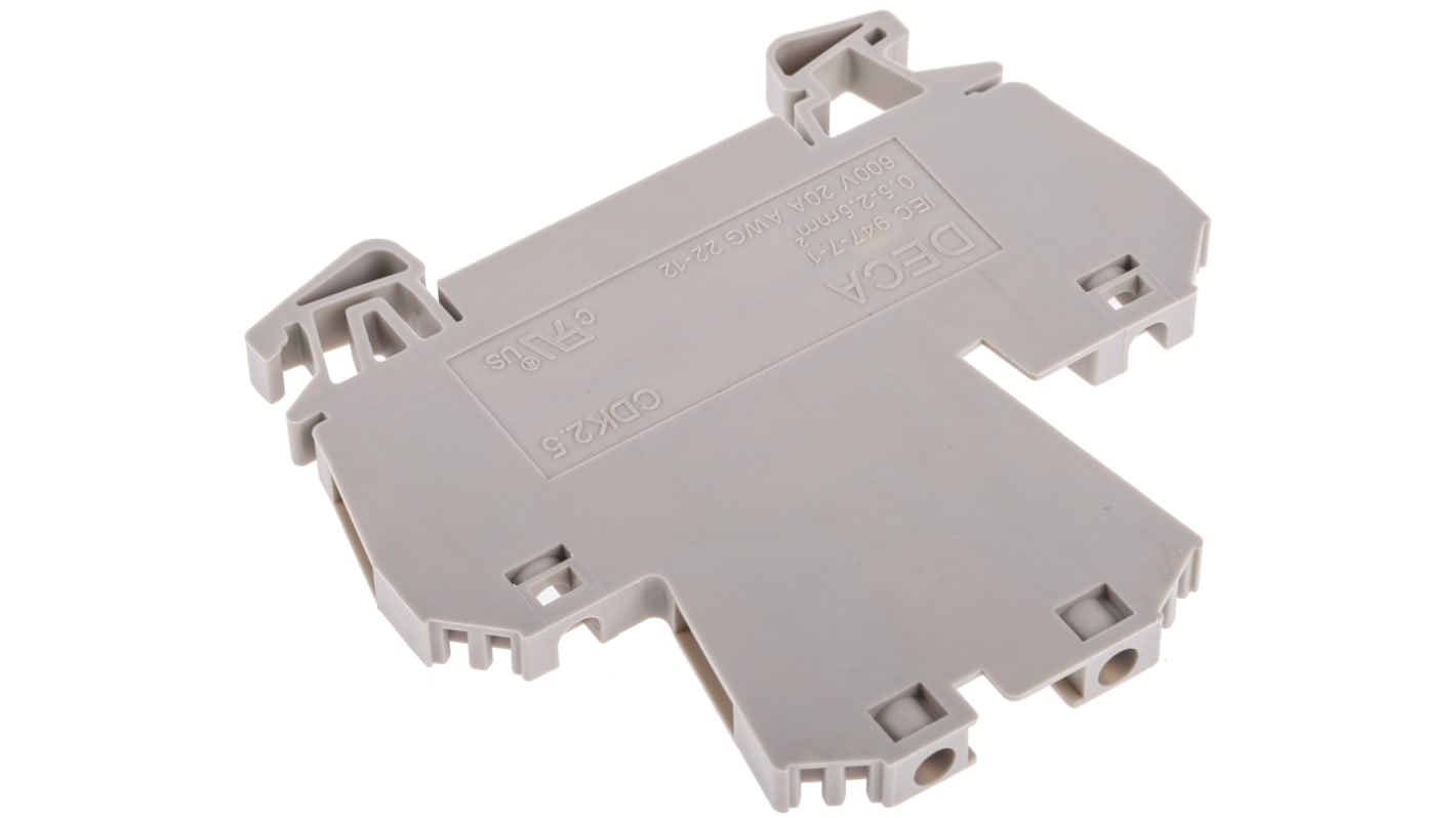 RS PRO Double Level Terminal Block, 2.5mm², Double-Level, Screw ...