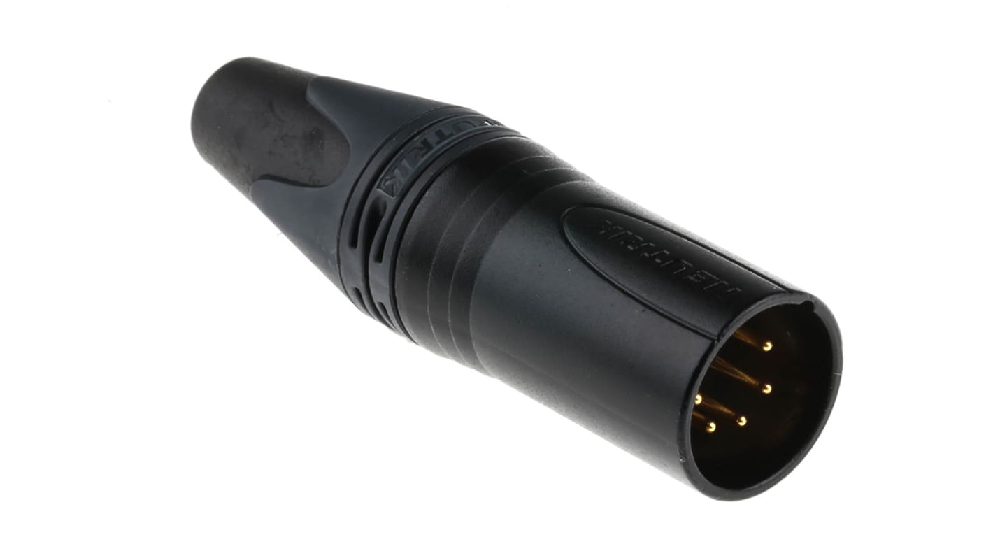 NC5MXX-B | Neutrik Cable Mount XLR Connector, Male,