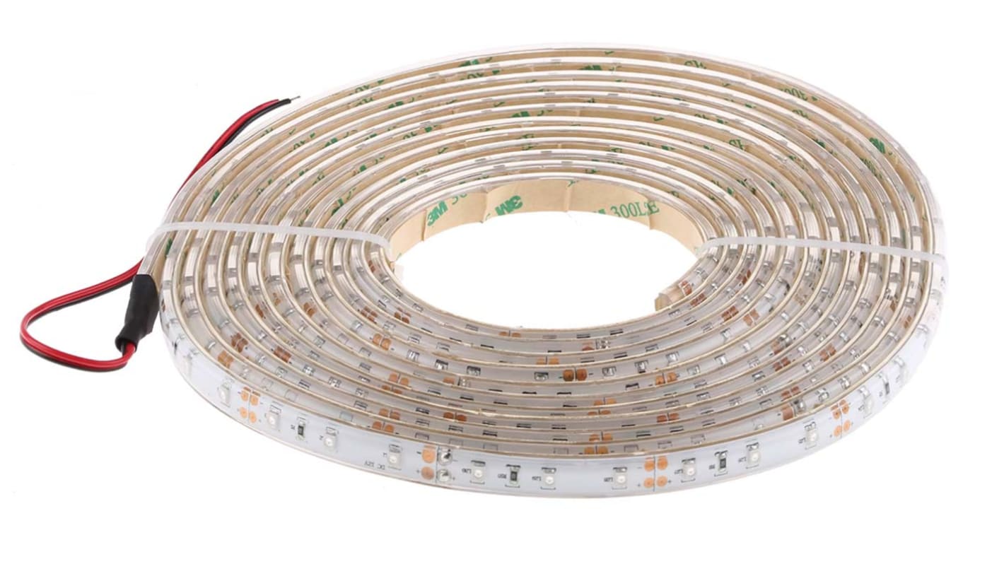 RS PRO 12V Red LED Strip Light, 5m Length | RS