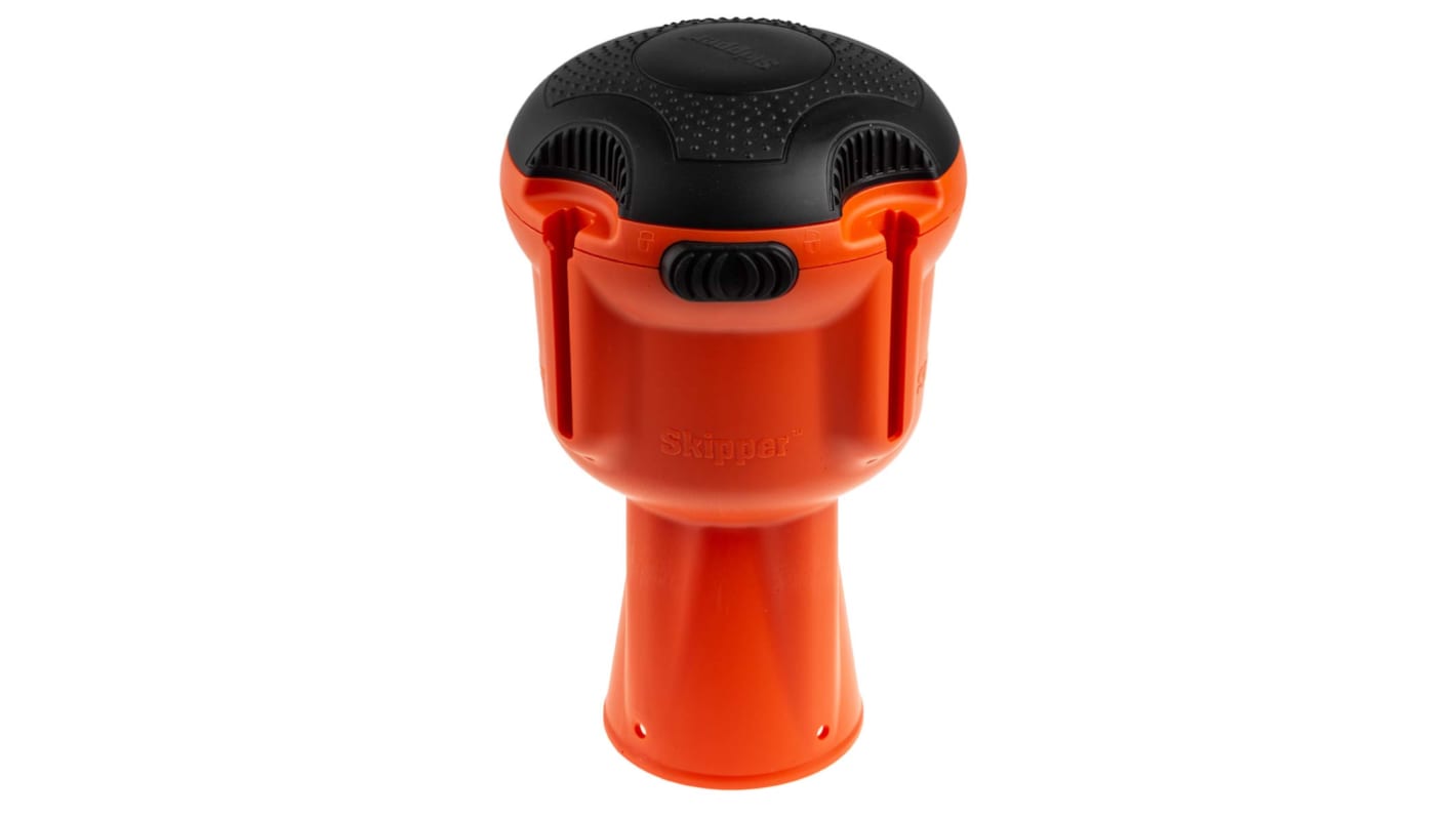 Dummy01 | Skipper Black & Orange Retractable Barrier | RS