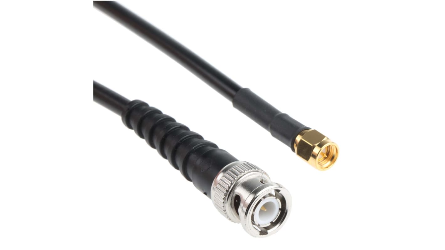 415-0037-036 | Cinch 415 Series Male SMA to Male BNC Coaxial Cable, 914 ...