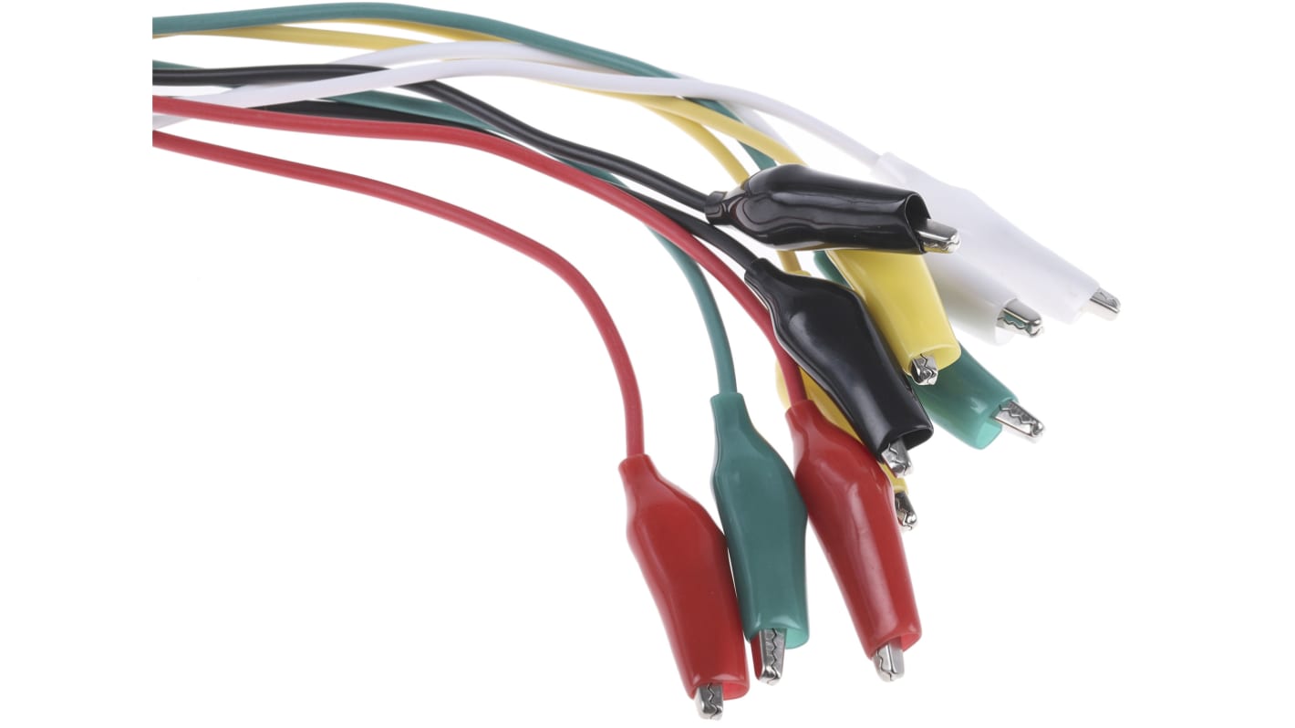 BU-00287 | Mueller Electric Test Leads, 7A, 300V, Black, Green, Red ...