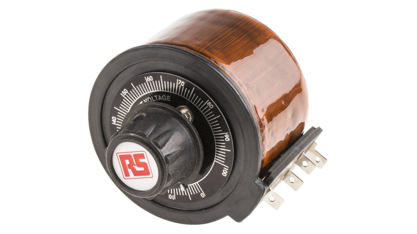 RS PRO 1 Phase 170VA Variac, 1 Output, 240V, 0.7A | RS