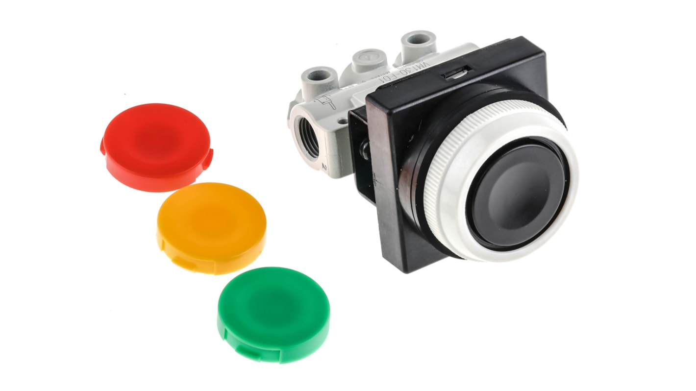 VM130-F01-33A | SMC Push Button (Flush) Pneumatic Relay Pneumatic ...