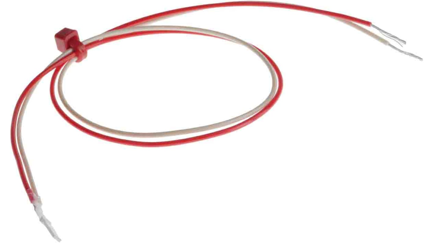 RS PRO PT1000 RTD Sensor, 2mm Dia, 10mm Long, 2 Wire, Probe, Class B ...