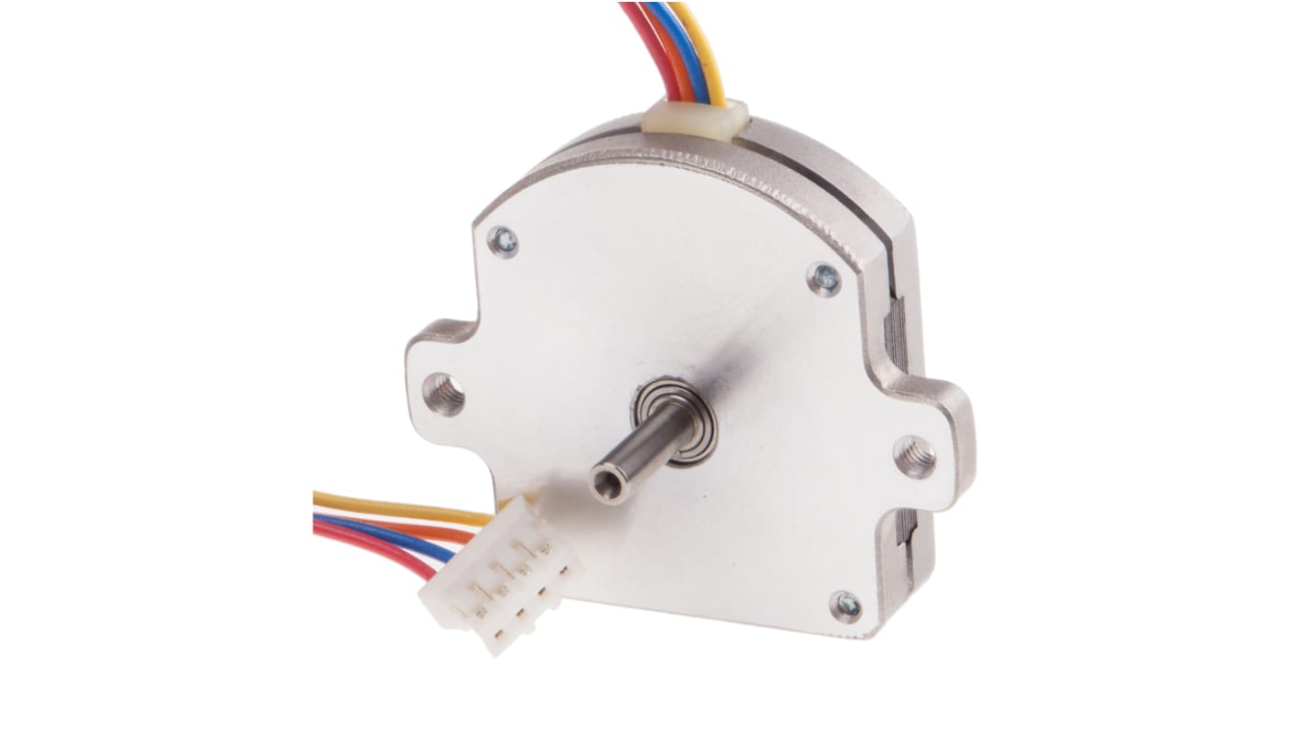 RS PRO Hybrid Stepper Stepper Motor, 1.85 V, 4500 rpm, 3mm Shaft ...