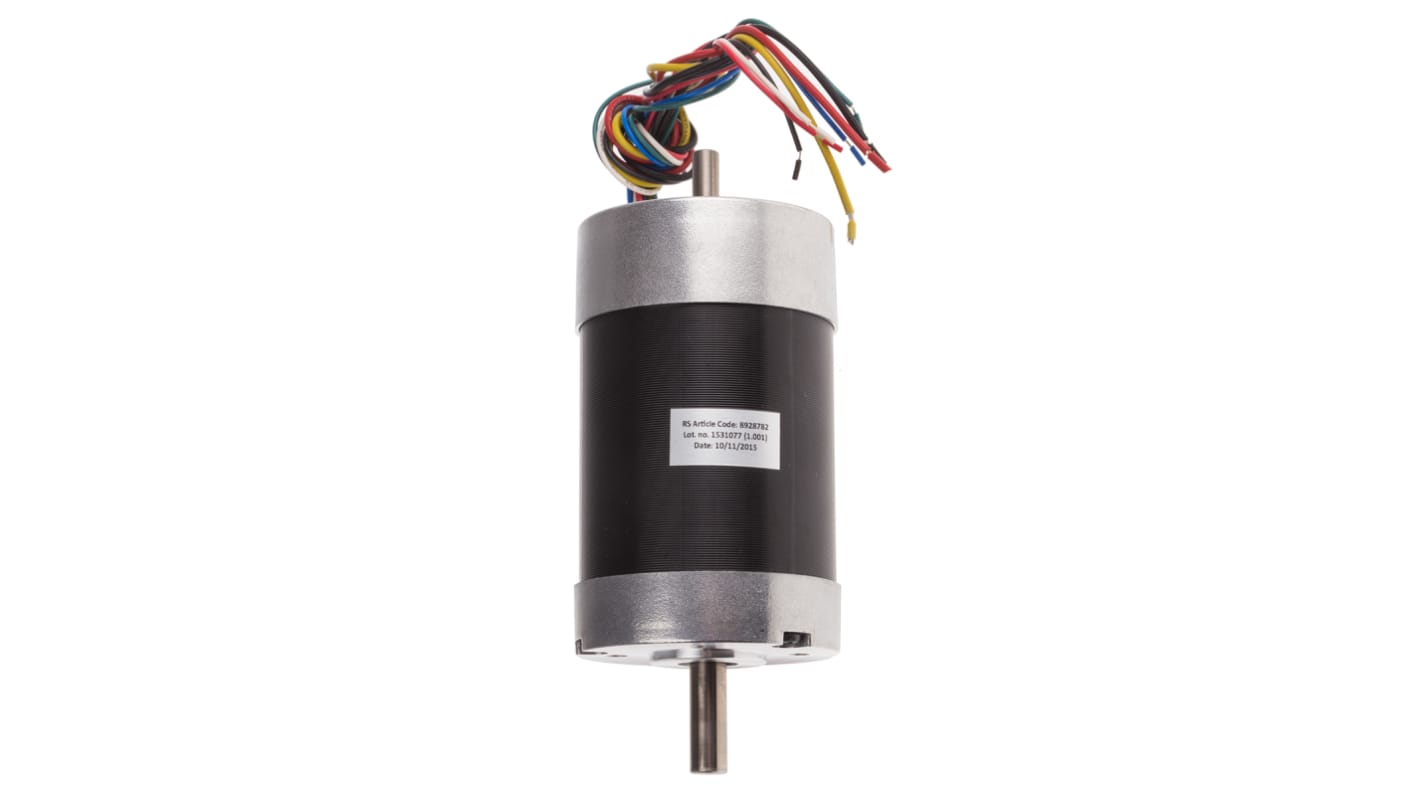 RS PRO Brushless DC Motor, 24 V dc, 1.8 Nm, 3500 rpm, 8mm Shaft ...