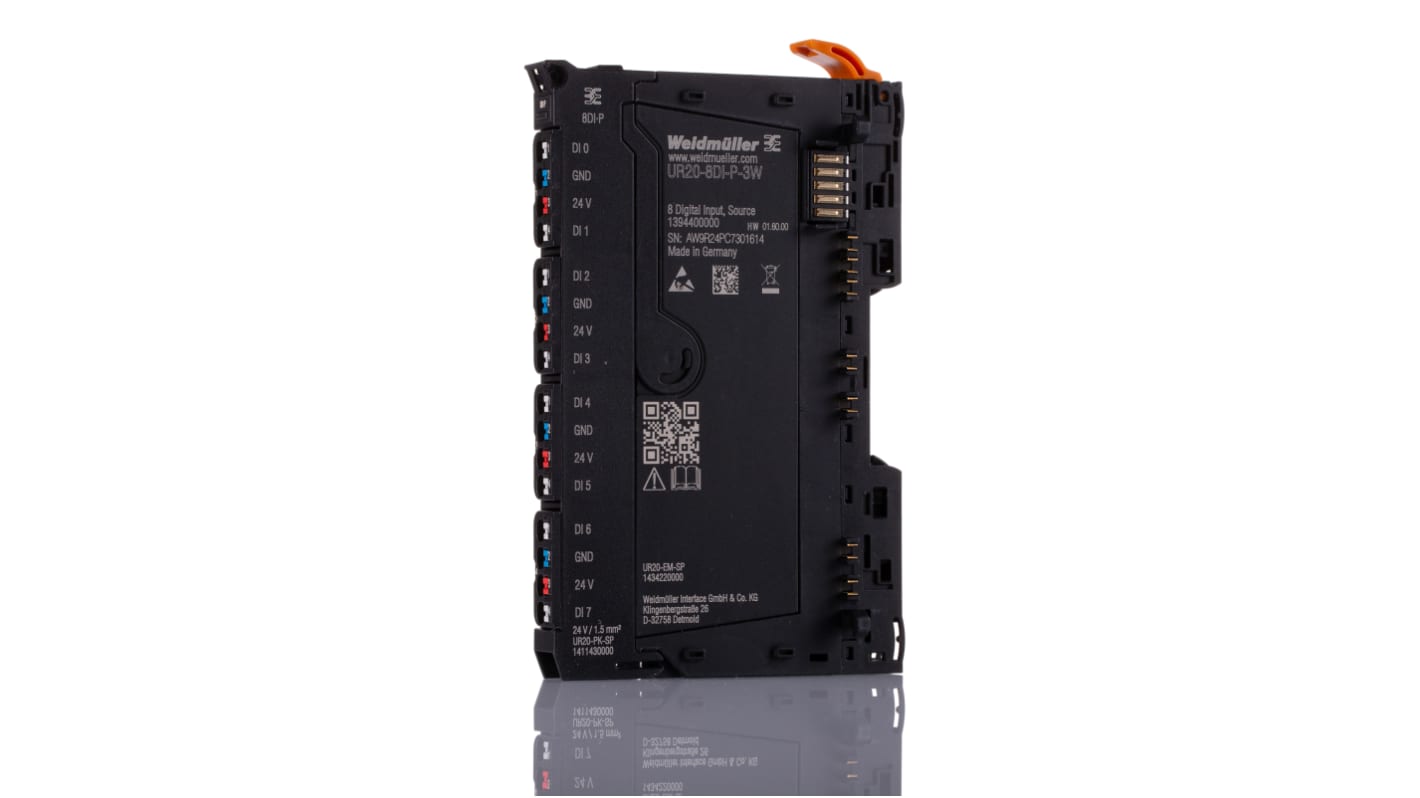 1394400000 | Weidmuller NX Series Remote I/O Module, Digital Voltage ...