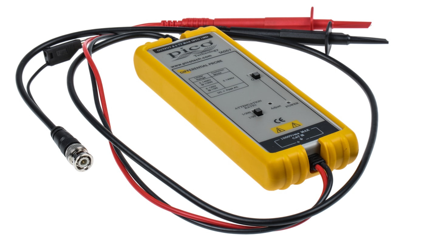 Pico Technology TA057 Oscilloscope Probe, Active, Differential Type ...