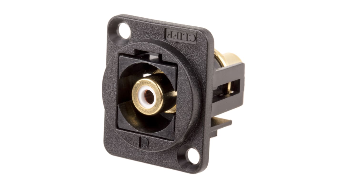 RS PRO Black Panel Mount RCA Socket | RS