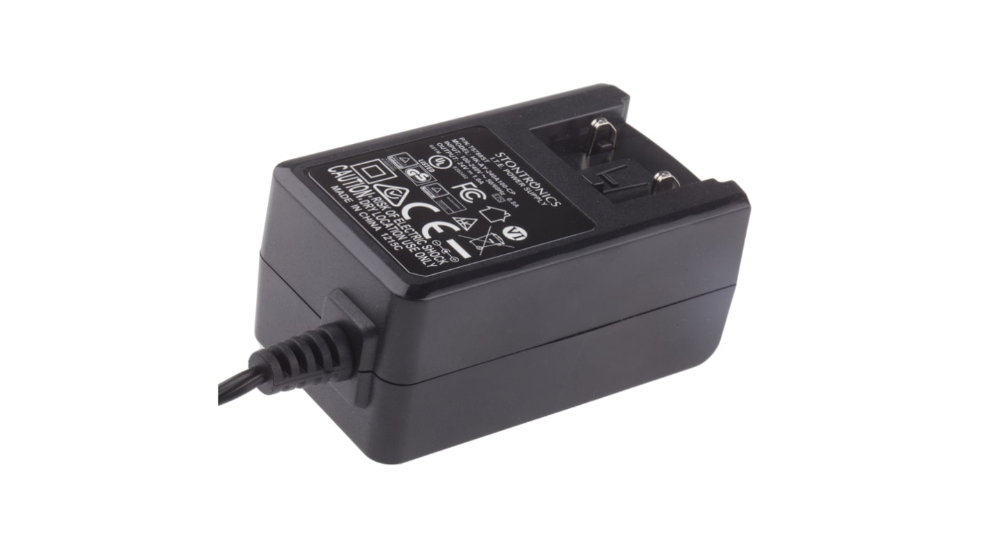 RS PRO 24W Plug-In AC/DC Adapter 24V dc Output, 1A Output | RS