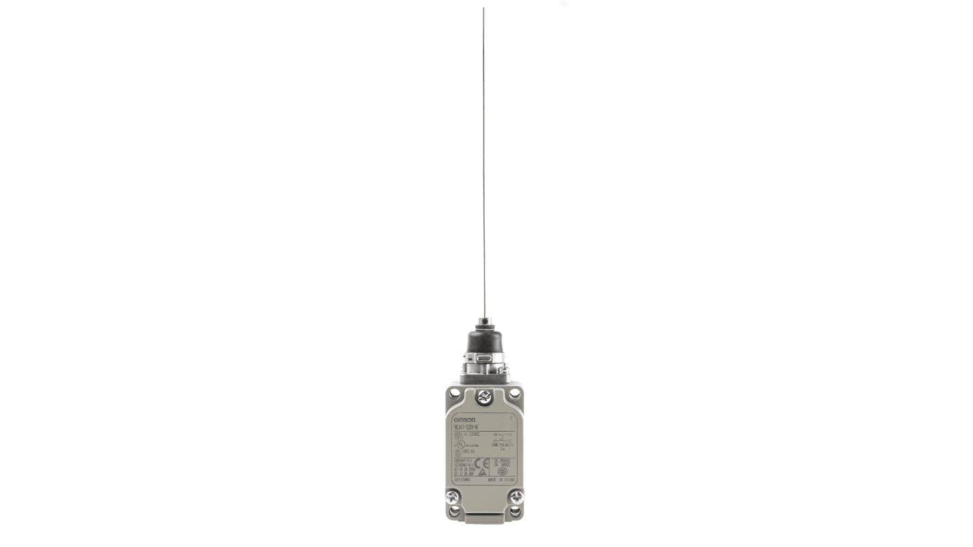WLNJ-S2G-N | Omron WL Series Coil Spring Limit Switch, NO/NC, IP67 ...