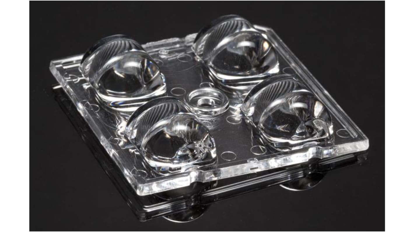 Ledil C13604_STRADA-2X2-FN, Strada-Module Series 4-Way LED Lens, Square ...