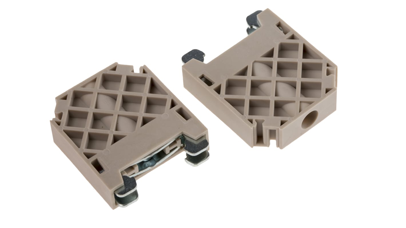 RS PRO End Stop for Use with DIN Rail Terminal Blocks | RS
