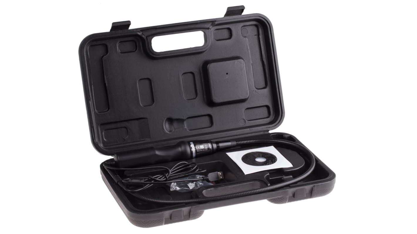 RS PRO 11.5mm probe Inspection Camera, 600mm Probe Length, 640 x ...