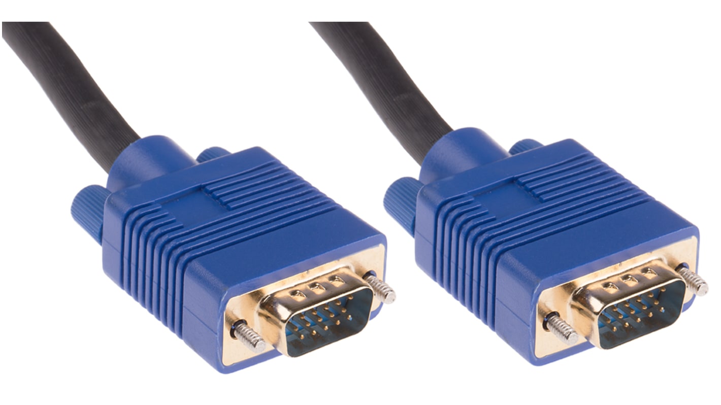 RS PRO Male SVGA to Male SVGA Cable, 7.5m | RS