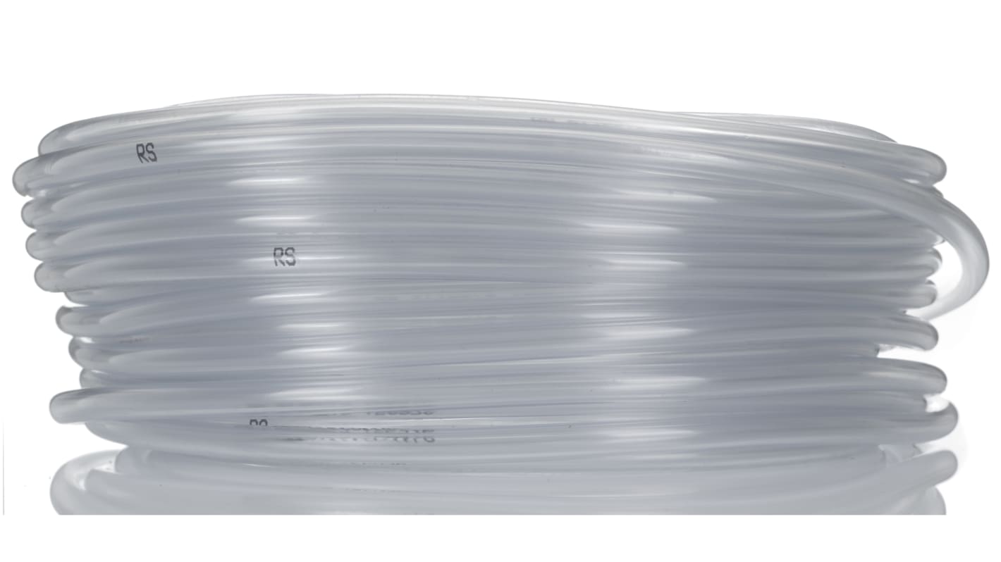 RS PRO PVC, Hose Pipe, 12mm ID, 15mm OD, Clear, 25m | RS