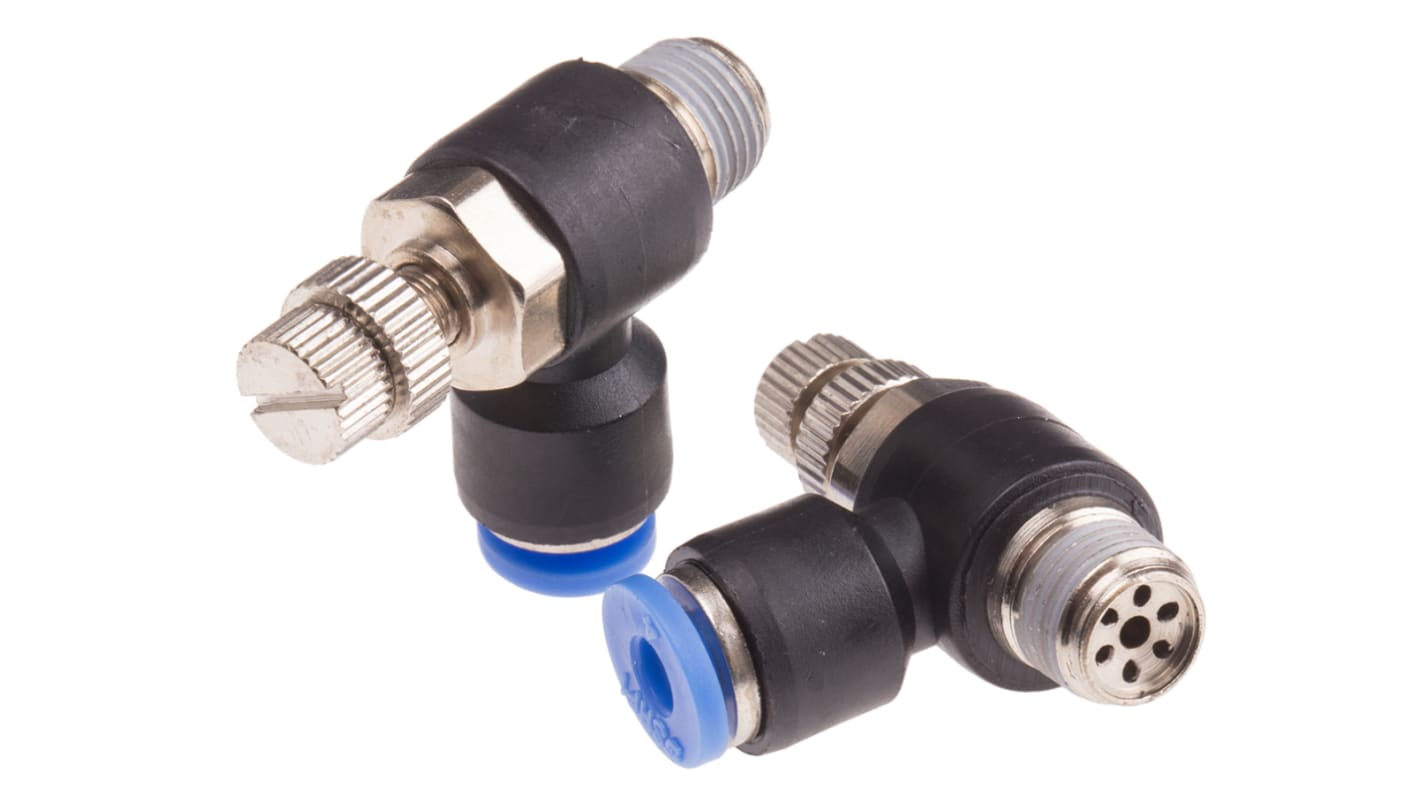 RS PRO Threaded Speed Controller x 4mm Tube Outlet Port | RS