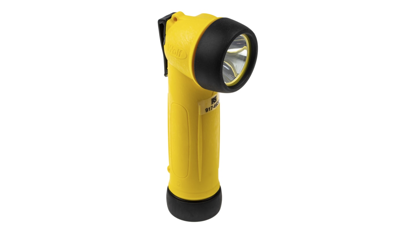TR-24B | Wolf Safety ATEX, IECEx Xenon Torch Yellow 230 lm, 195 mm | RS