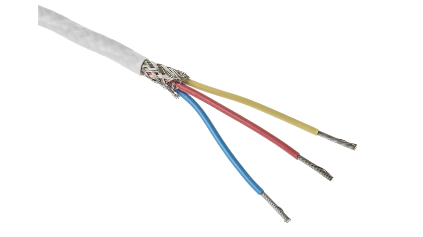 55A1131-22-2/4/6-9 | TE Connectivity 55A Cable, 0.33 mm², 100m, Blue ...