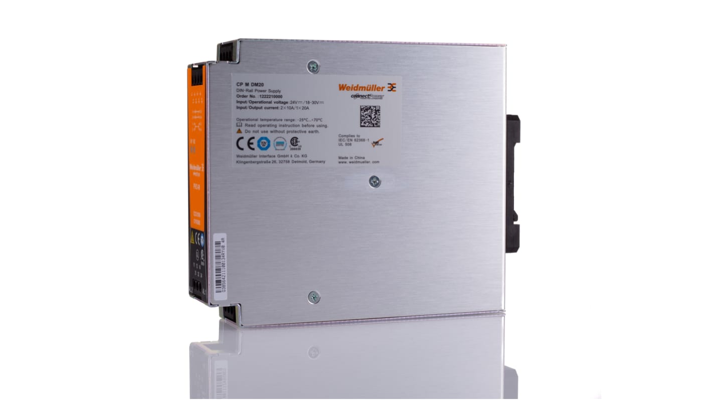 1222210000 | Weidmüller DIN Rail Diode Module, for use with PROmax ...