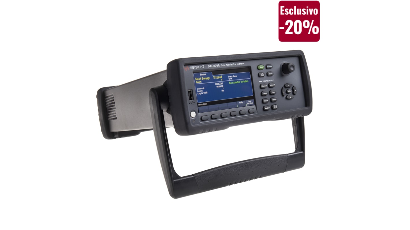Sistema di acquisizione dati digitale Keysight Technologies DAQ970A, 120 canali, LAN, USB | RS