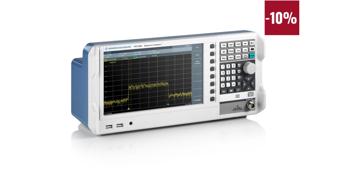 FPC-EMI1 | Rohde & Schwarz FPC1000 Desktop Spectrum Analyser, 3MHz | RS
