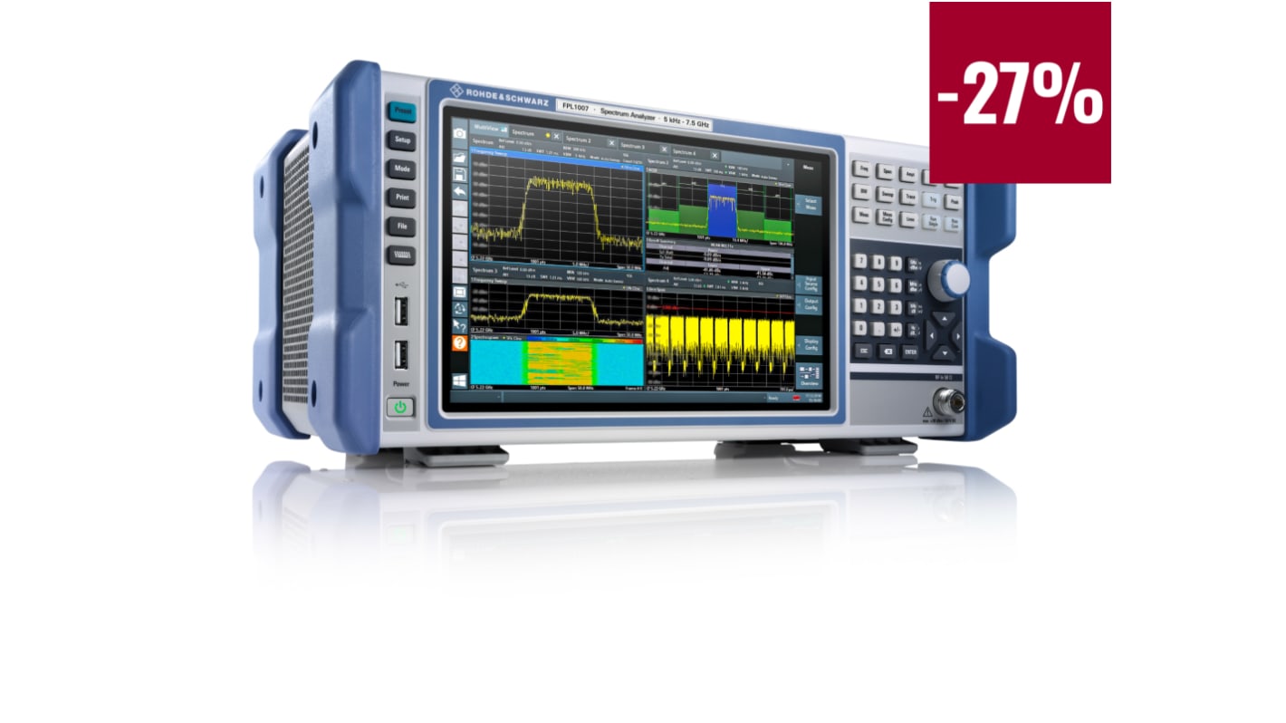 FPL-EMI7 | Rohde & Schwarz FPL1007 Desktop Spectrum Analyser Bundle ...