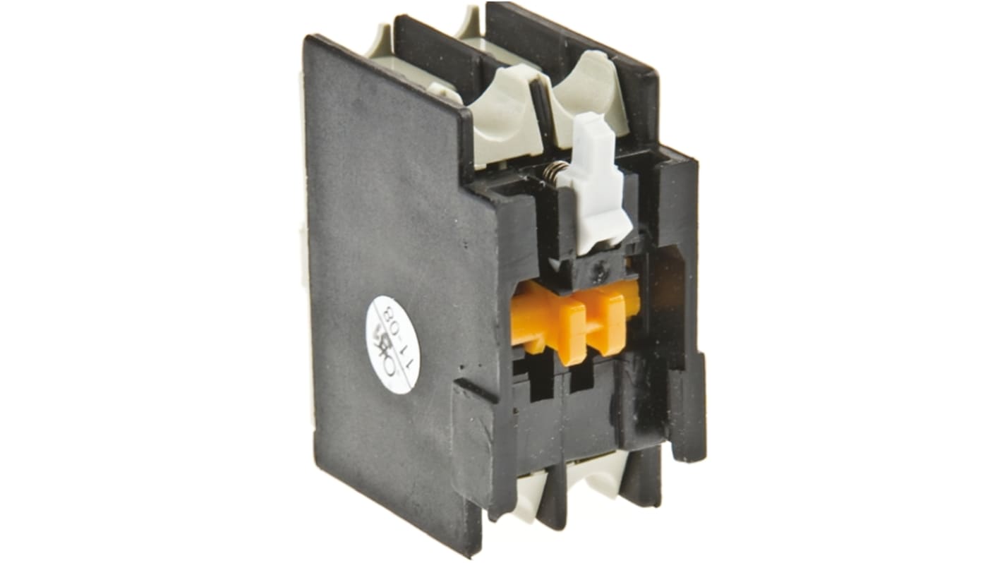 RS PRO Auxiliary Contact, 2 Contact, NO/NC, Front Mount | RS